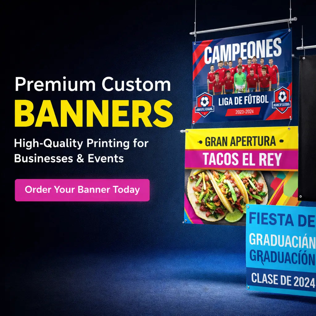 Custom Banners San Juan - Order Banner Online